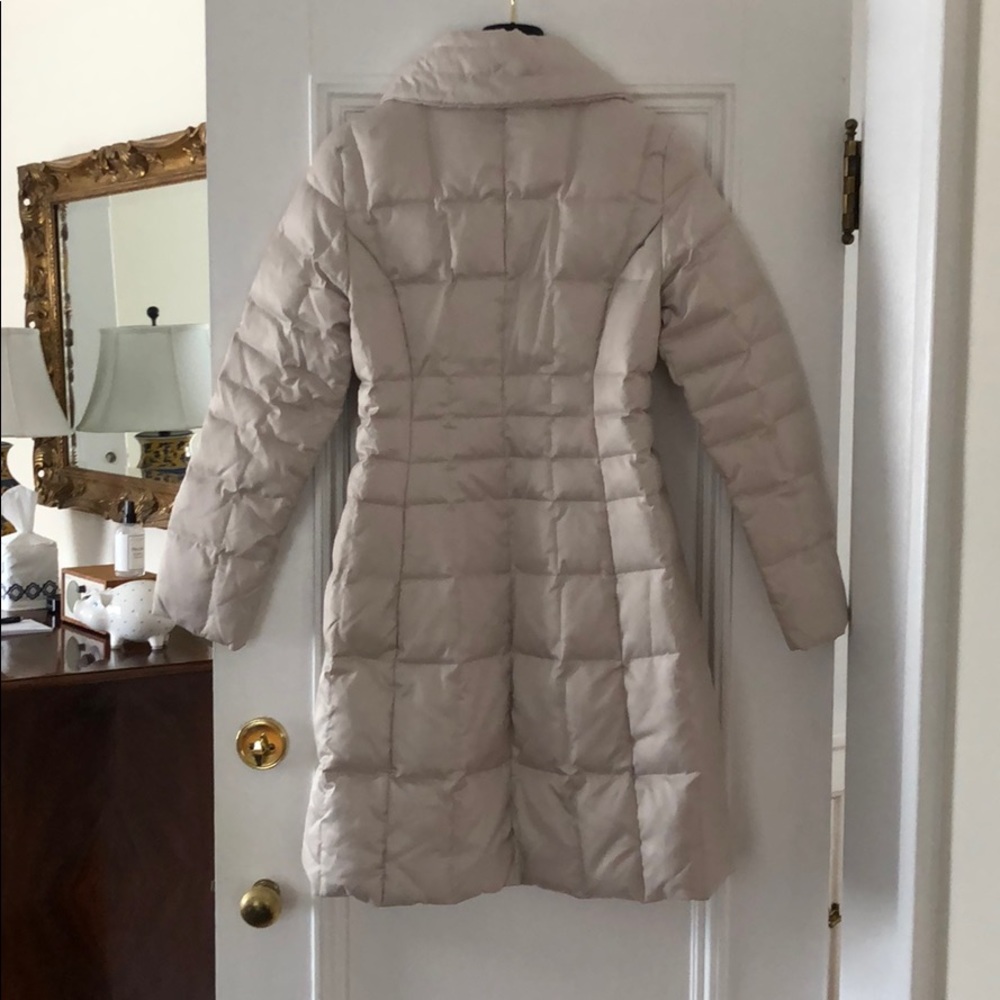 Cream Laundry Long Puffer Jacket - Gem